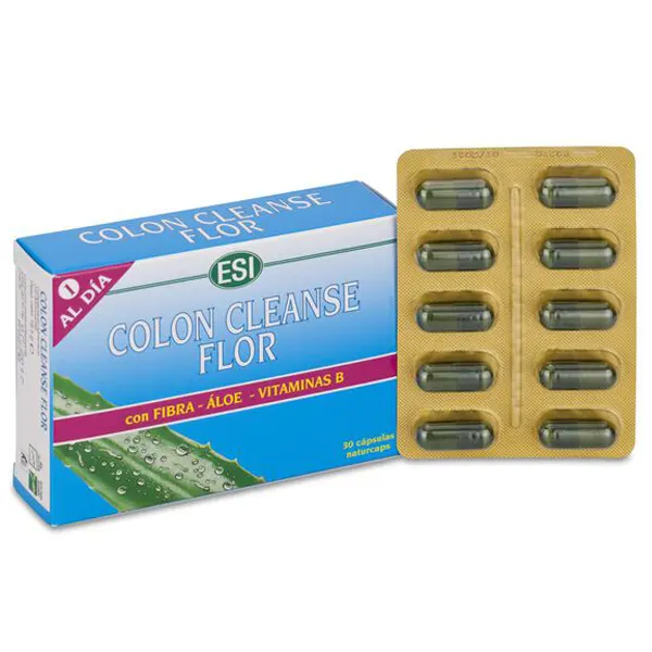 COLON CLEANSE FLOR 30 CAPSULAS - farmaciaelbierzo.com