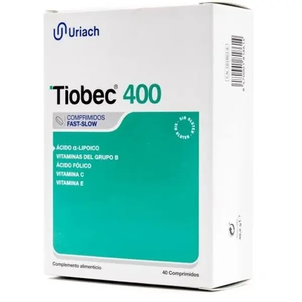 TIOBEC 400 40 COMP FAST SLOW - farmaciaelbierzo.com